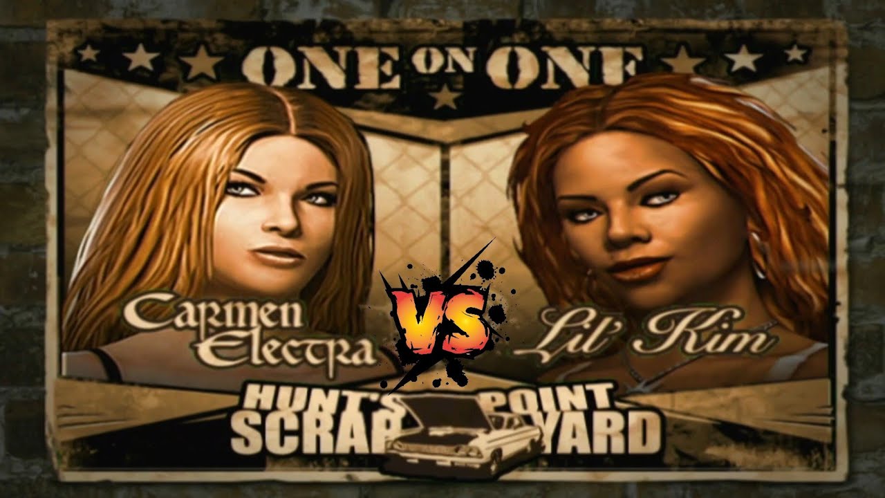 Def Jam Fight For NY | CARMEN ELECTRA vs LIL KIM | HARD! (PS3 1080p ...