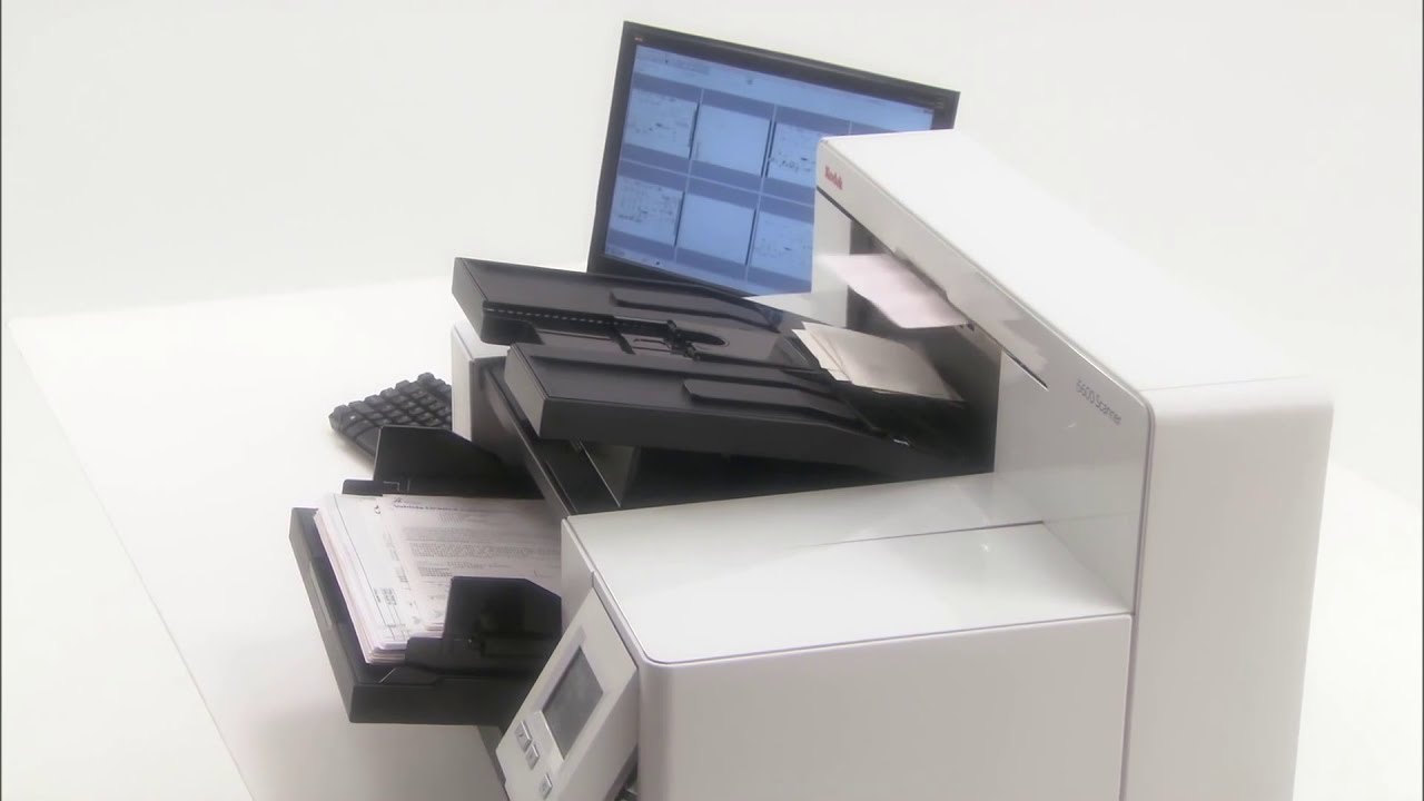 Kodak i5000 Scanner Fast Scanning - YouTube