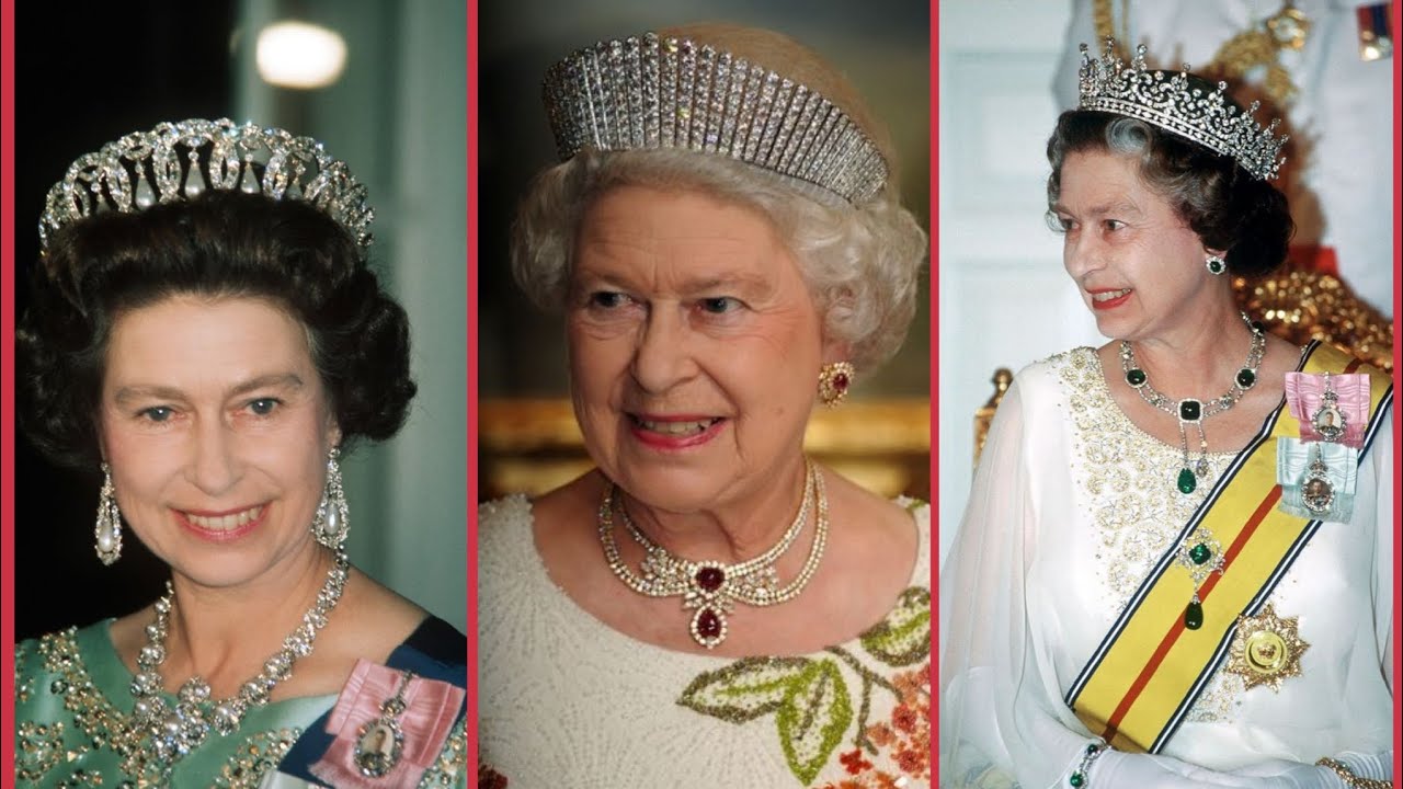 Queen Elizabeth Most Favorite Jewelry And Tiaras Collection # ...