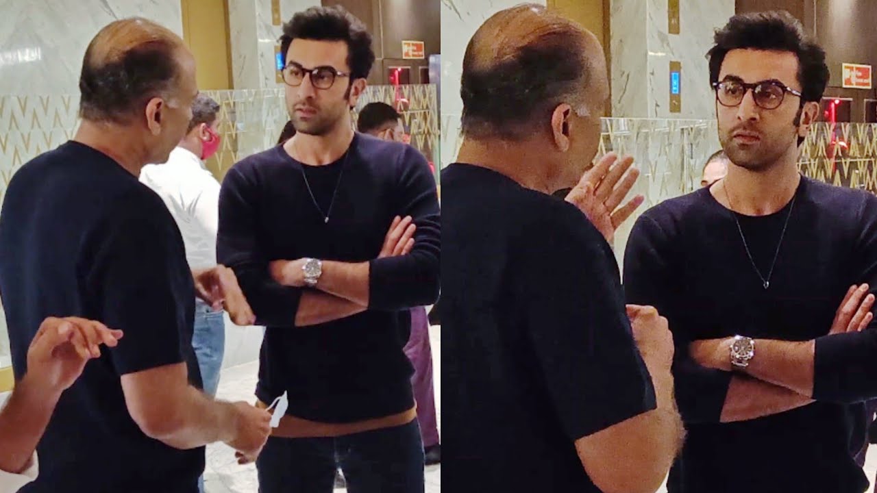 Ranbir Kapoor Today at Tulsidas Junior Special Screening in Bandra BKC ...