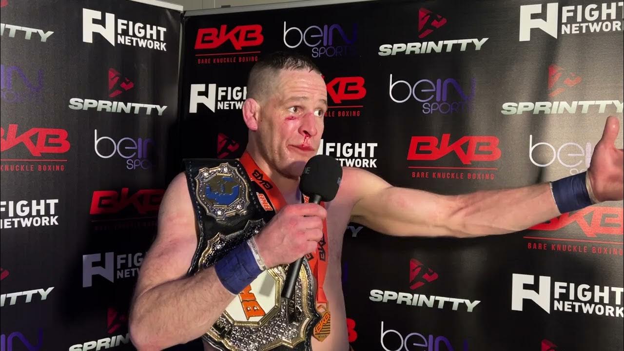 British Champion Tony Shields | BKB38 Post-fight Interview - YouTube