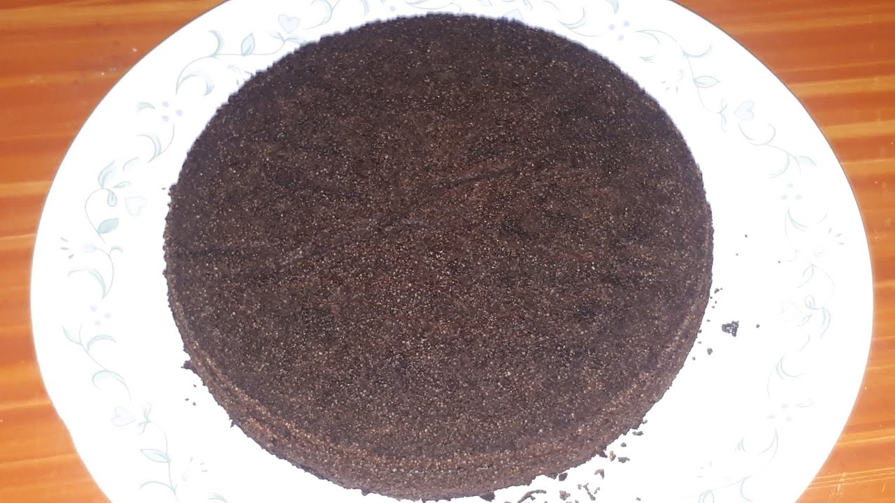 Chocolate rava cake recipe - YouTube