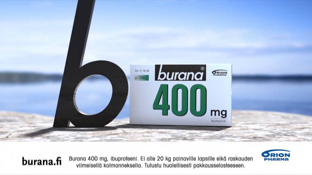 Burana 400 mg, TV-commercial 20 sek. - YouTube