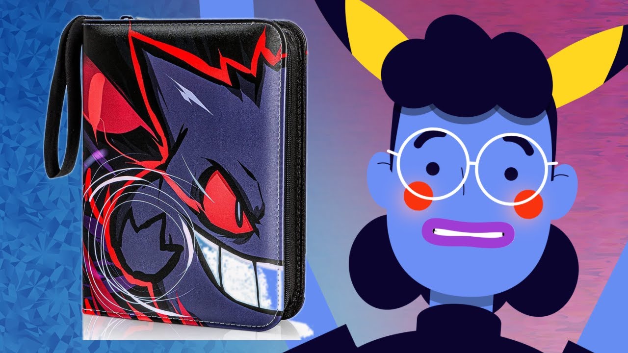 Card Binder for Pokemon Card Binder 4-Pocket (440 Cards) C... - Review ...