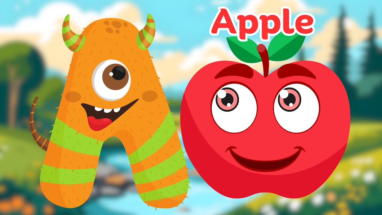 ABC Phonics Song for Toddlers | A for Apple | Phonics Sounds of ...