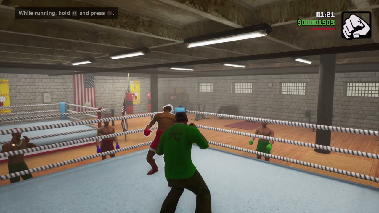 Grand Theft Auto: San Andreas – The Definitive Edition: CJ boxing - YouTube