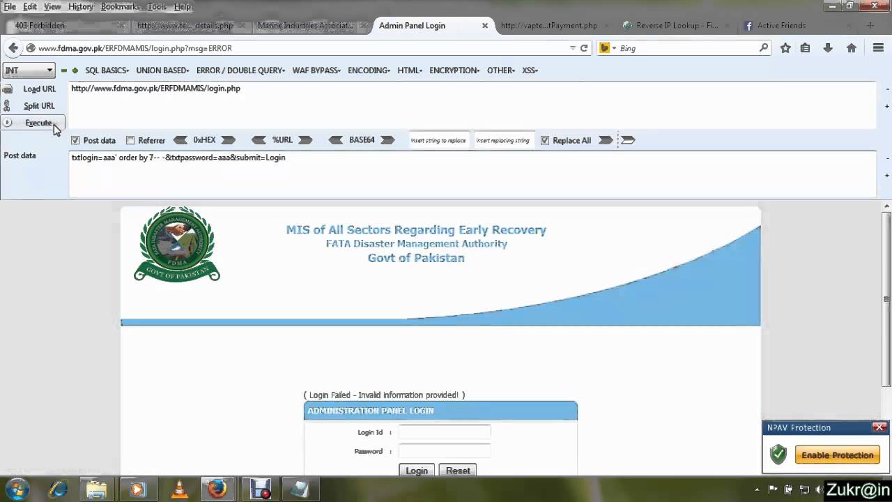 Injecting Into admin panel without password even not login bypass - YouTube