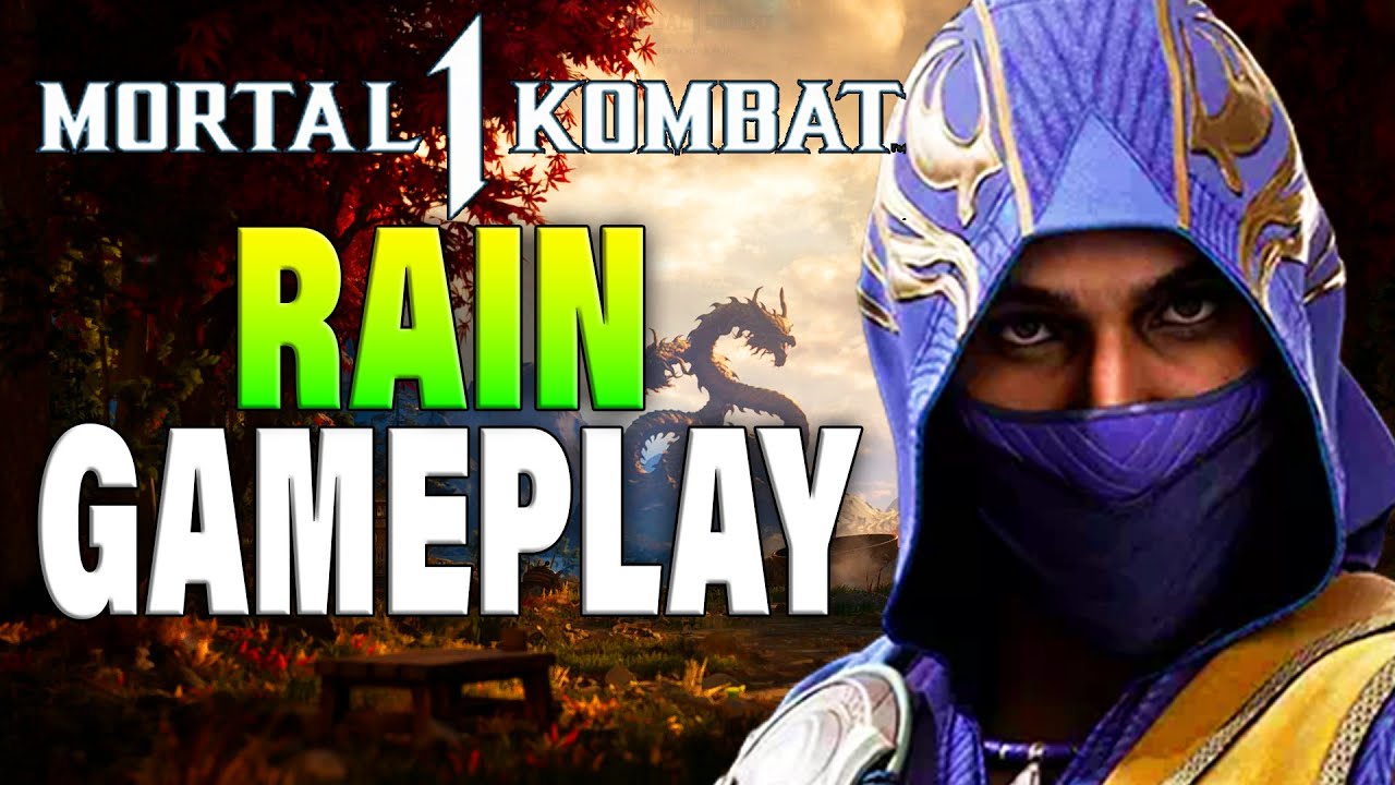 Mortal Kombat 1 - Rain Gameplay & Breakdown - YouTube
