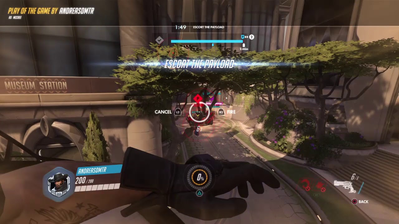 My first match after buying the mccree golden gun - YouTube