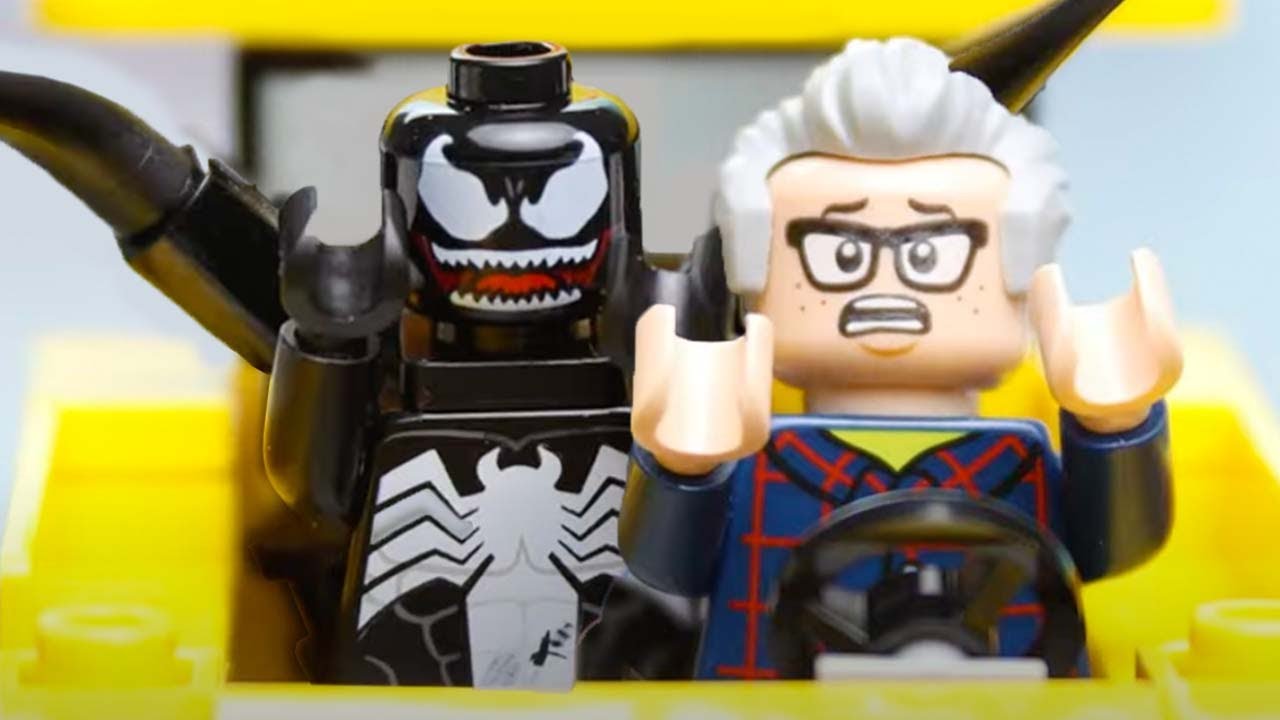 LEGO Venom Transformation STOP MOTION LEGO Superheroes: Venom Attacks ...