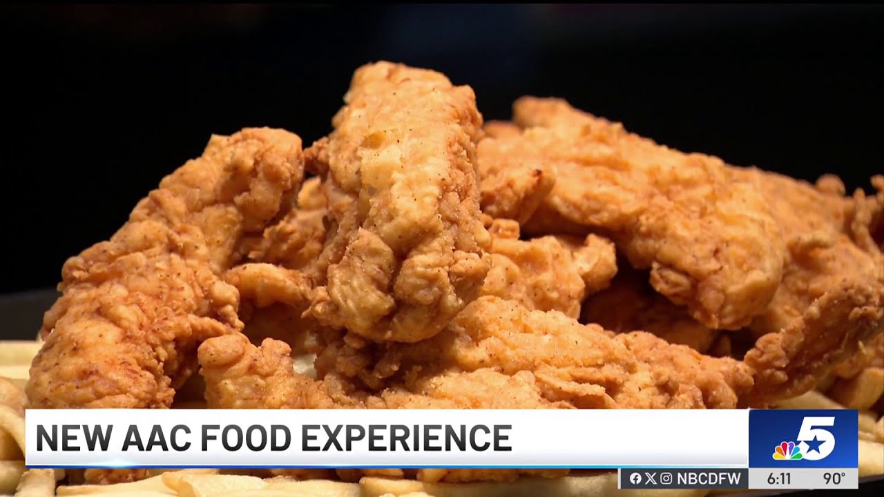 New foods unveiled at the American Airlines Center | NBCDFW - YouTube