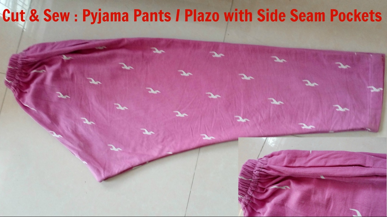 Cut & Sew Side Slit Pocket / Side Seam Pocket : Make Side Pocket in ...