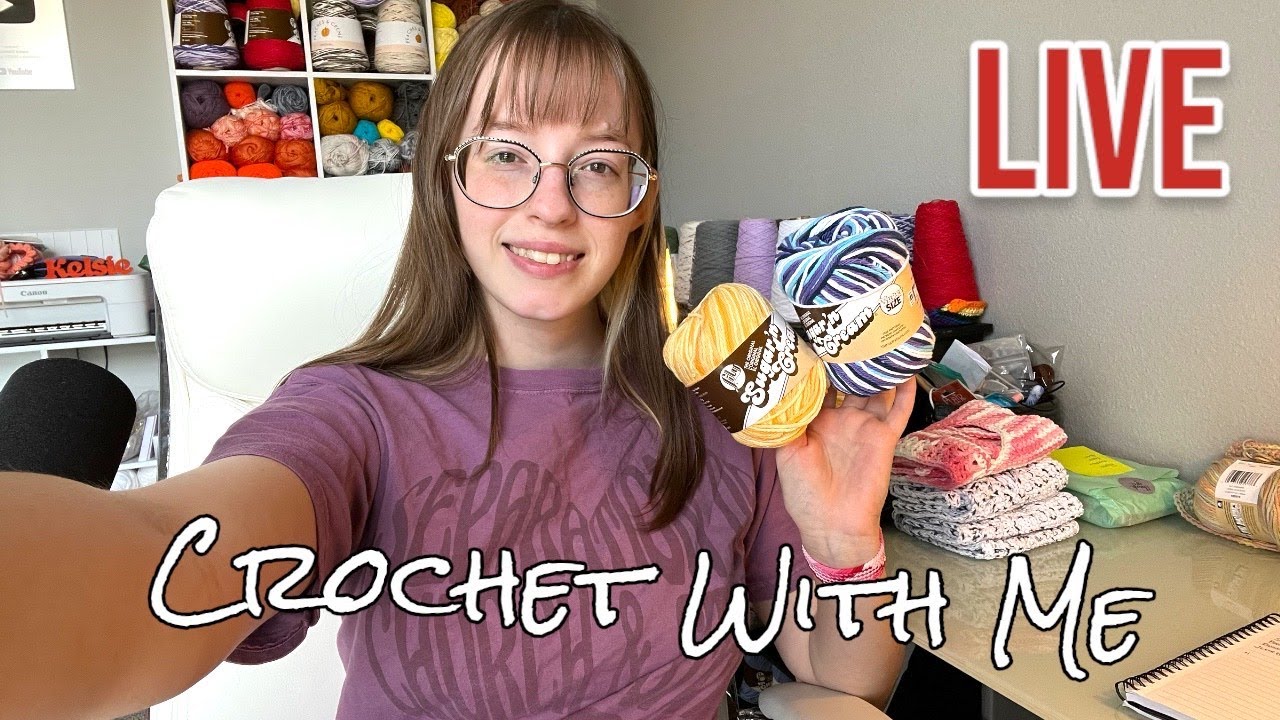 First Live! Crochet and Hangout 05/07/23 - YouTube