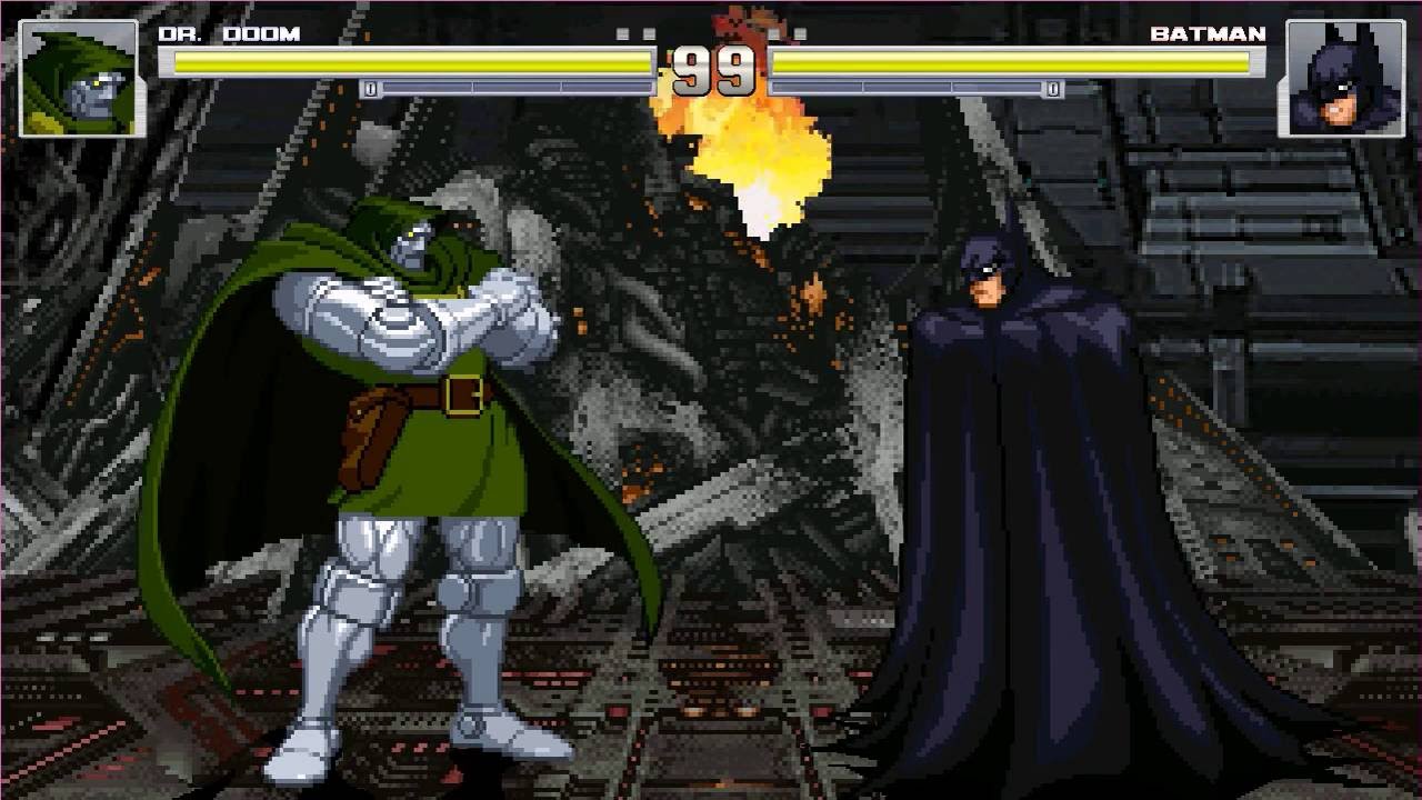 Dr Doom Vs Batman