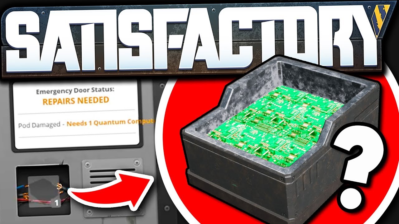 Train Planning Adventure and QUANTUM COMPUTERS?! | Satisfactory Early ...