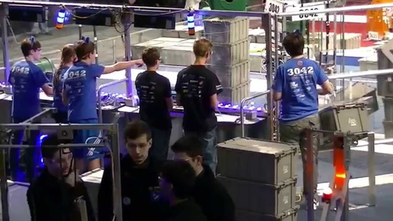 02 FRC Team 3042 - Match 20 - 2015 North Star, Minneapolis MN - YouTube