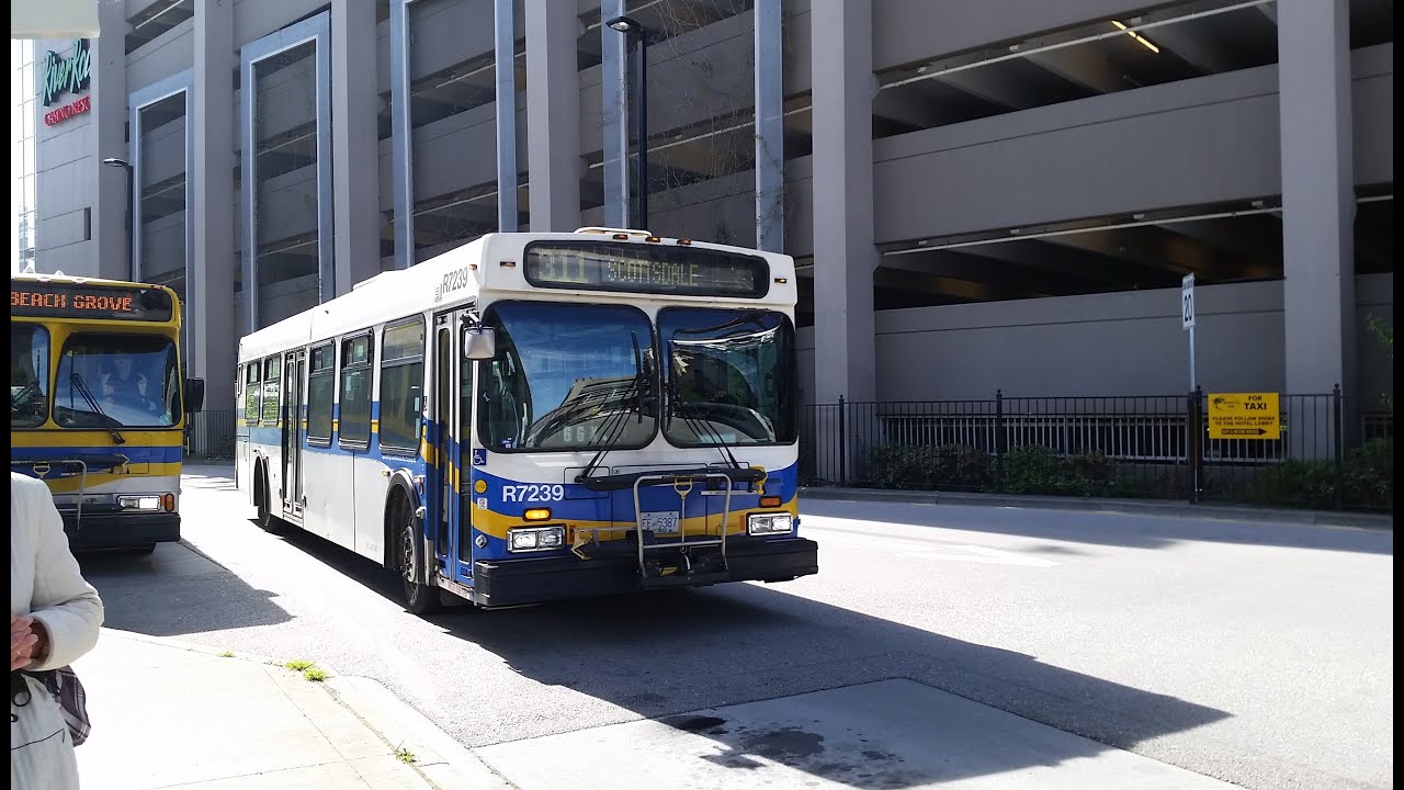 TransLink 1996 New Flyer D40LF - R7239 - YouTube