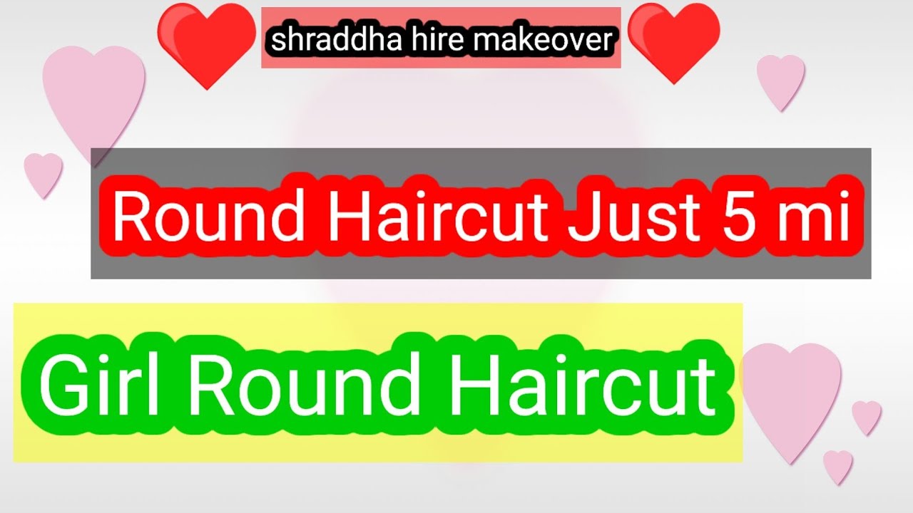 Round baby cut|| round hair cut|| baby cut|| # shraddhahiremakeover ...