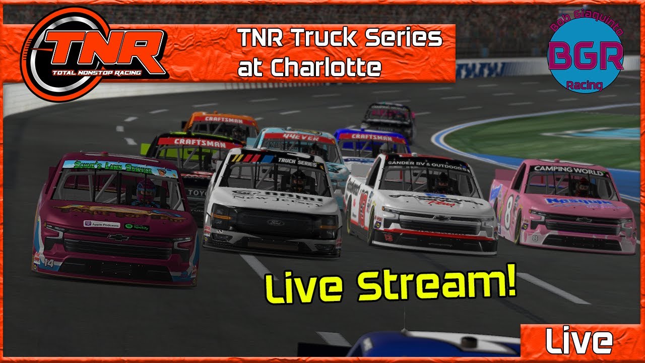 NASCAR Truck Series at Charlotte - iRacing Total Nonstop Racing League ...