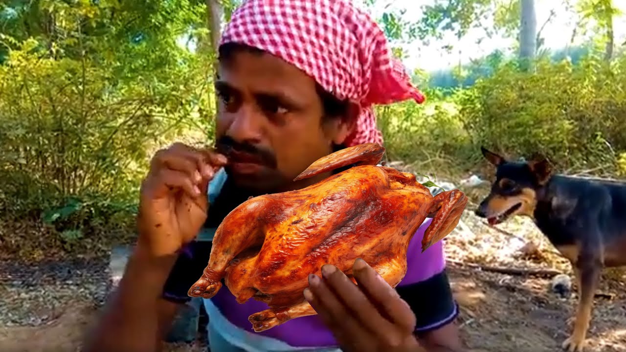 Amazing Hunting Guinea Fowl Tandoori Cooking Eating Delicious VILLAGE ...