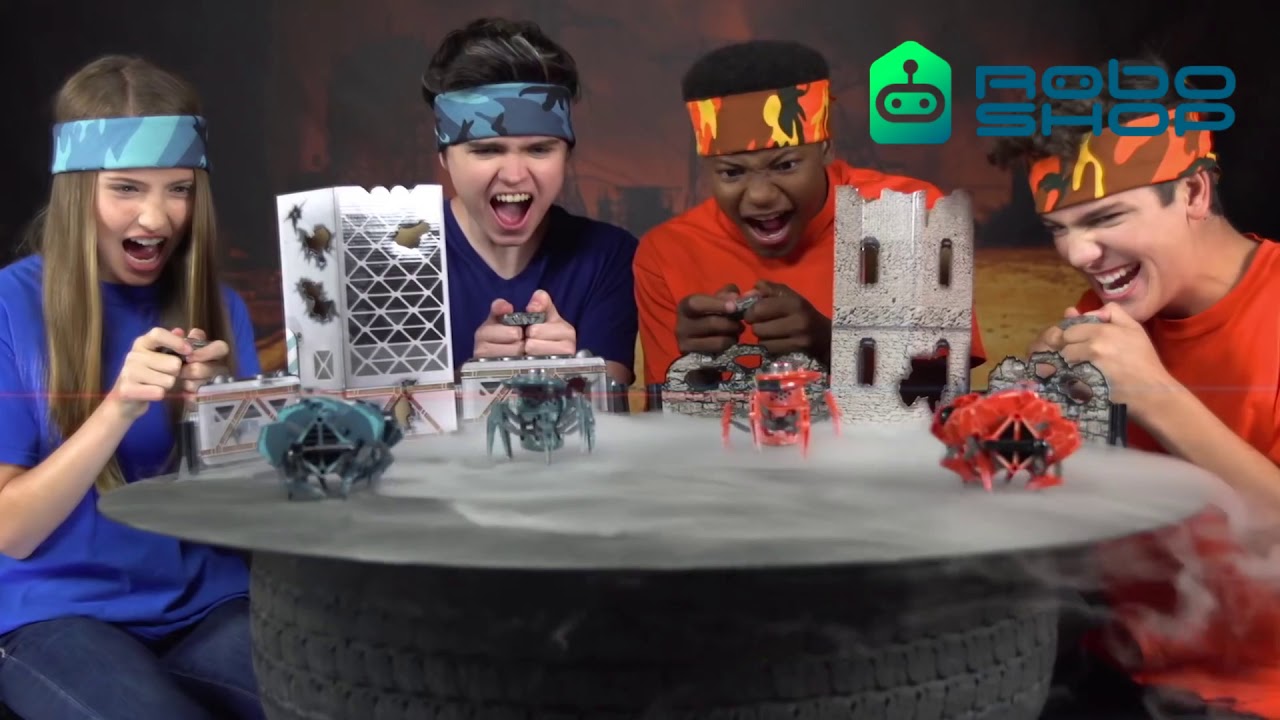 Hexbug battle ground tarantula robotas žaislas - YouTube