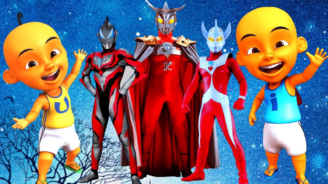 KEREN.!!UPIN IPIN BERUBAH MENJADI ULTRAMAN ZERO, ULTRAMAN GINGA ...