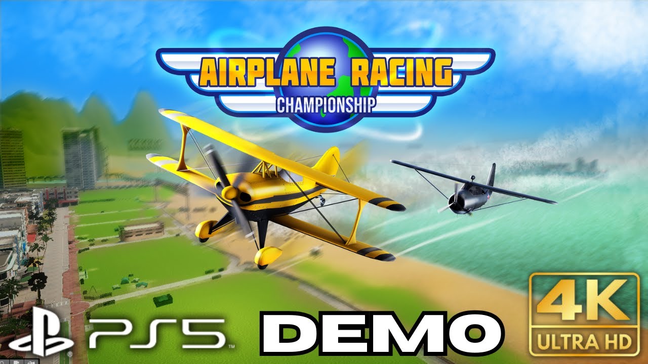 Airplane Racing Championship Demo Gameplay | PS5 PS4 Games | 4K HDR ...