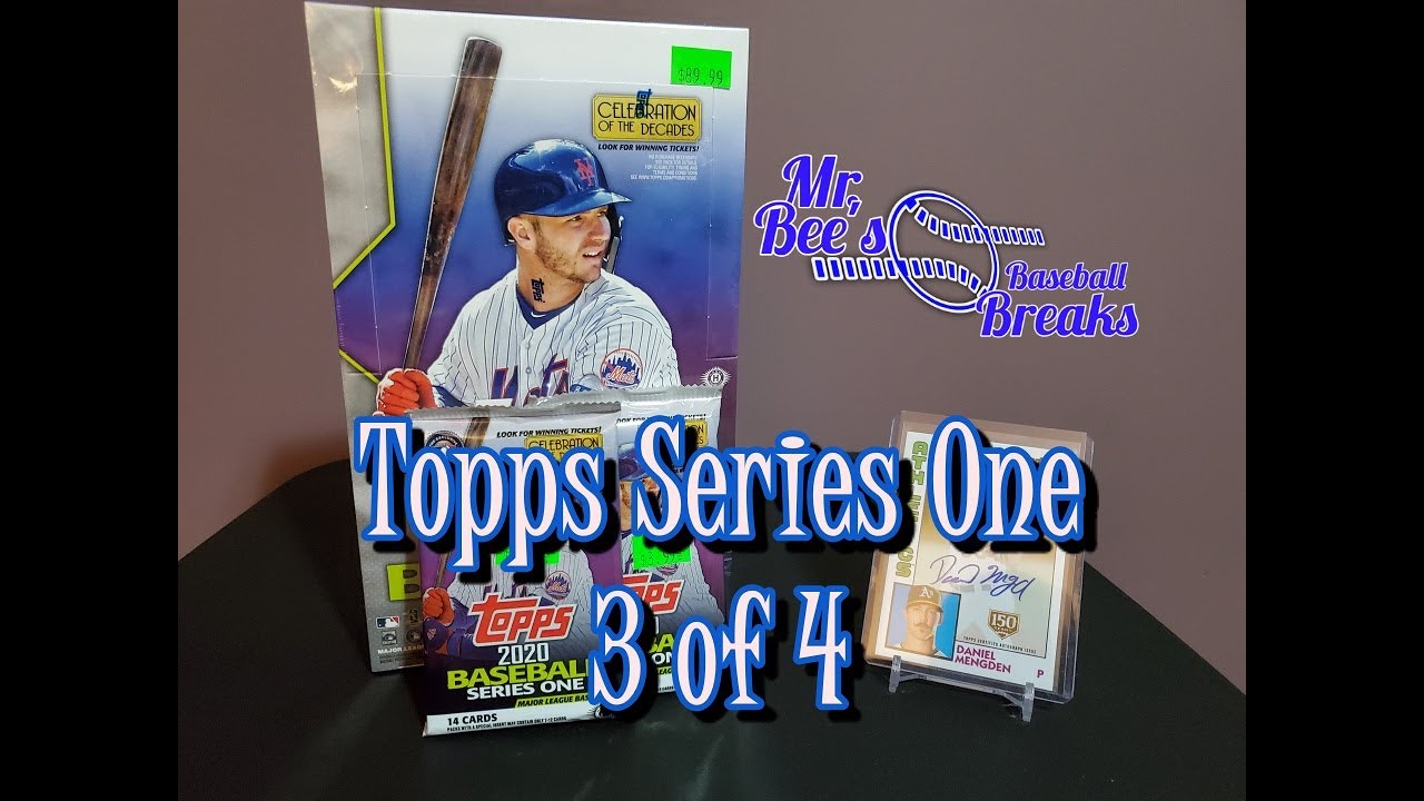 Topps 2020 Series One Hobby Box Rip (3 of 4) - YouTube