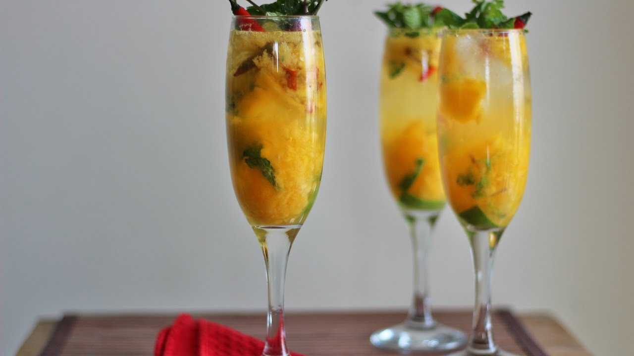Spicy Mango Delight | Spicy Mango Mocktail | Spicy Mocktail | Summer ...