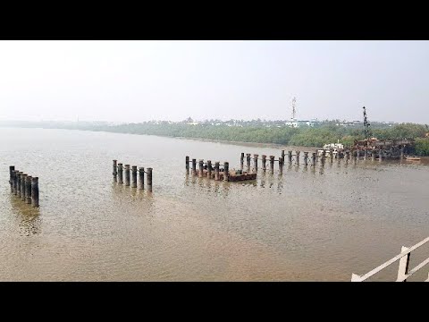 Vasai Creek Bridge - Vasai Railway Bridge - Vasai Naigaon Bridge # ...