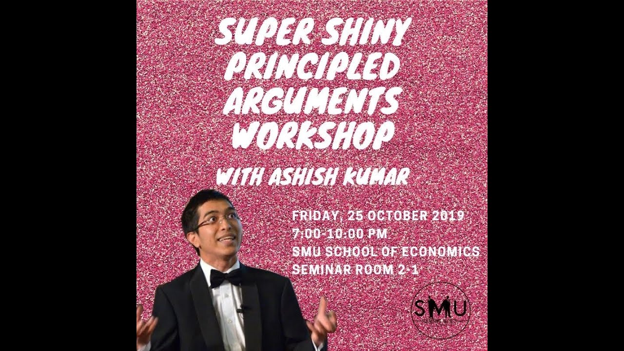 “SUPER SHINY PRINCIPLED ARGUMENTS” with Ashish Kumar pt. 1 - YouTube