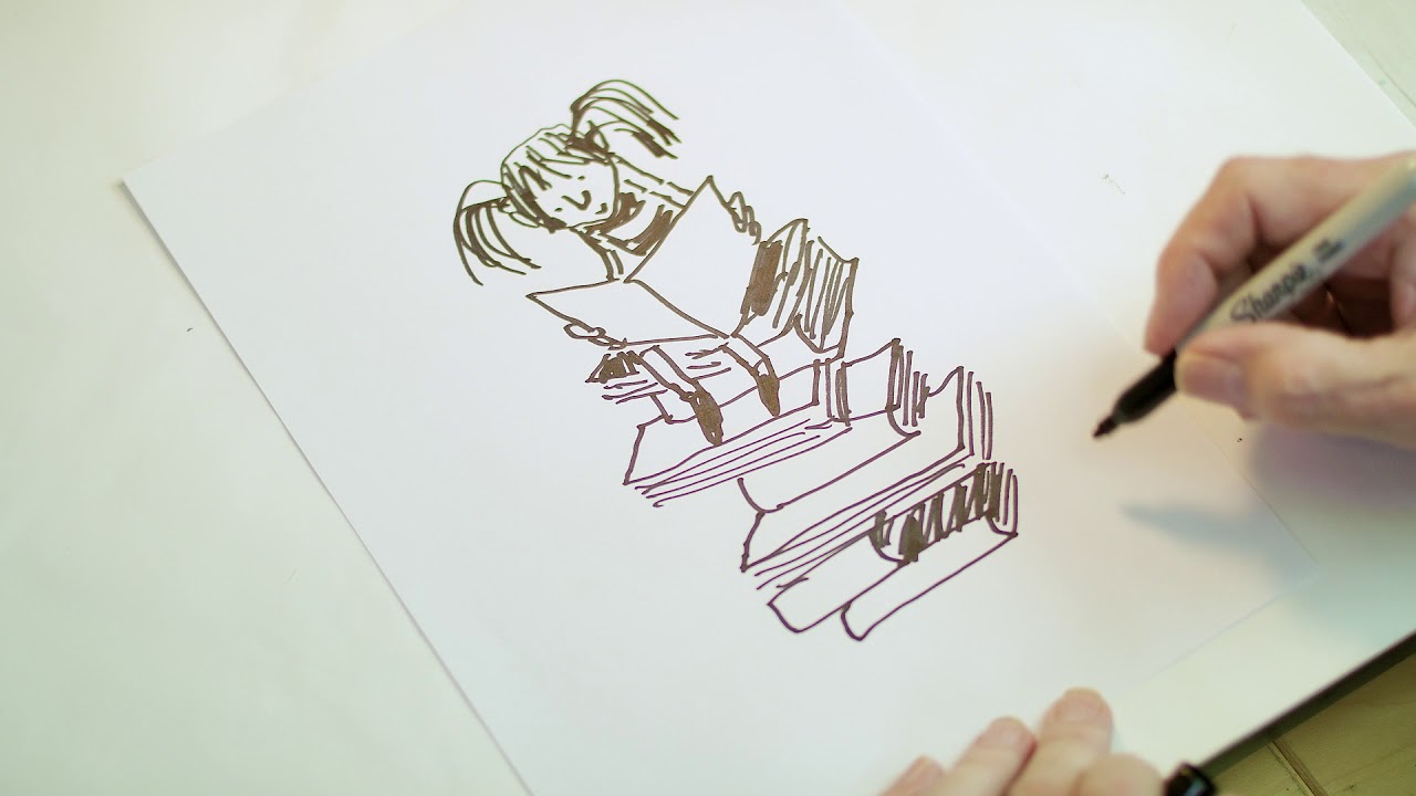 Reading Audit - Tony Ross illustration #1 - YouTube