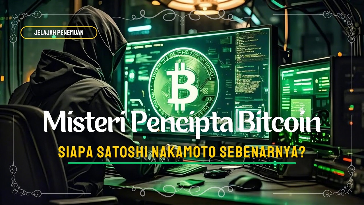 Misteri Pencipta Bitcoin: Siapa Satoshi Nakamoto Sebenarnya? - YouTube
