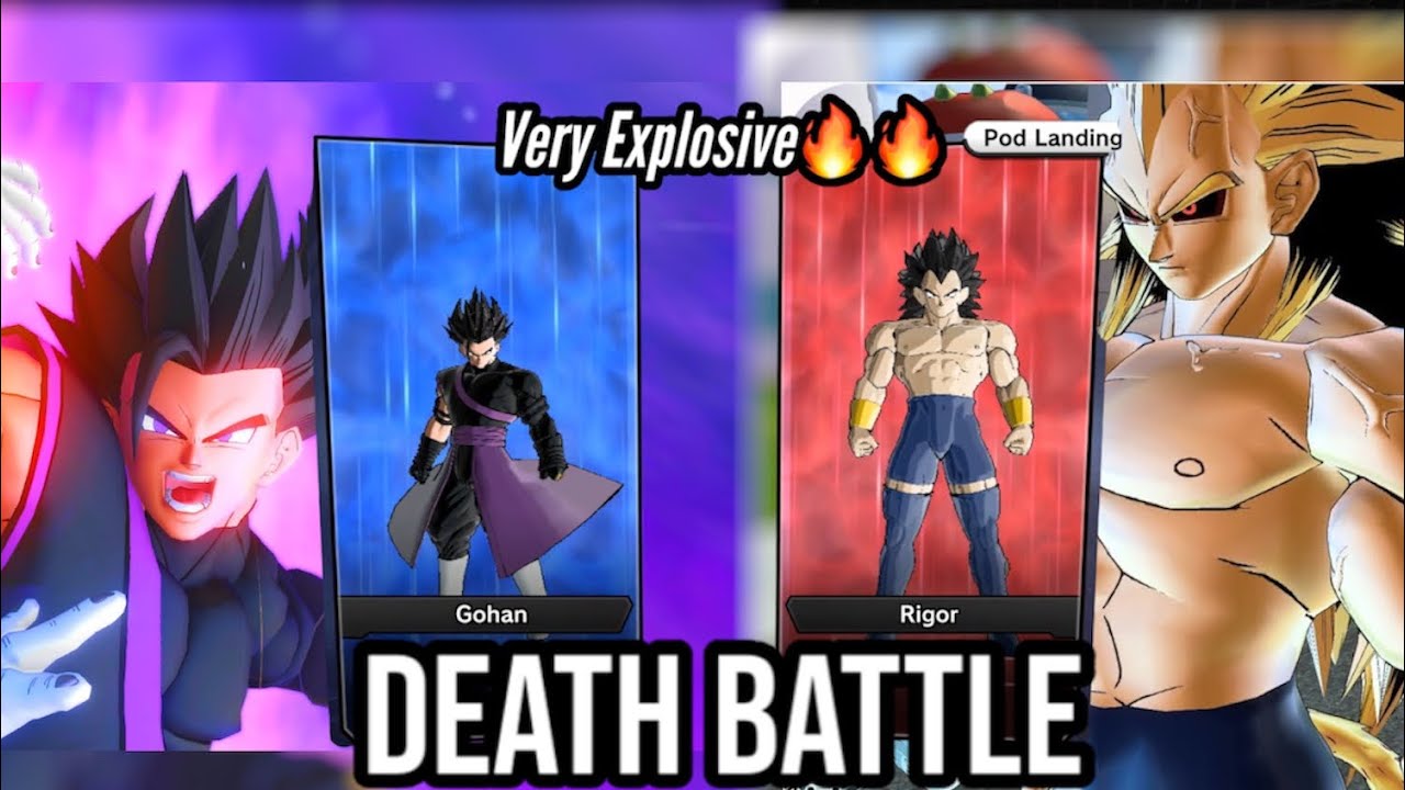 Rigor and Gohan Taiyou Explode a planet during showdown Dragon Ball ...