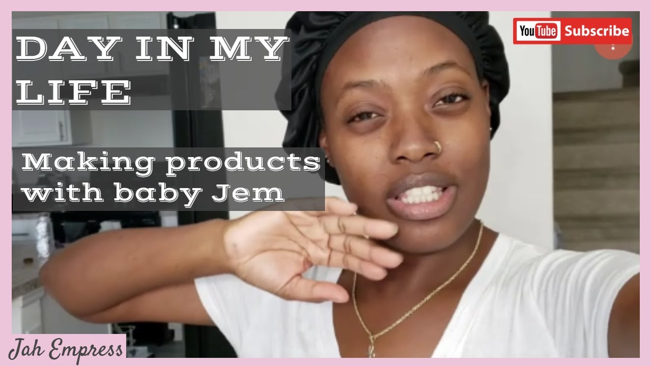 Day in My Life | Making Products with Baby Jem - YouTube