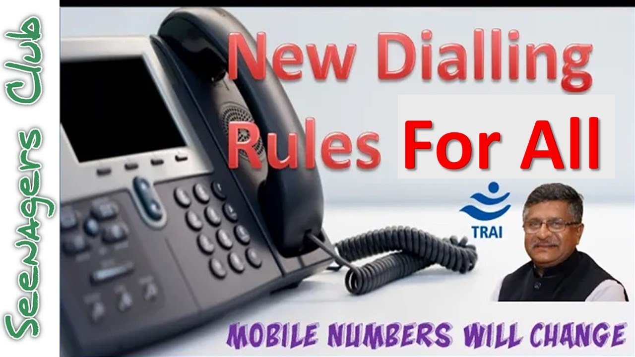 Landline to Mobile calling in 2021, prefix zero before dialing, new ...