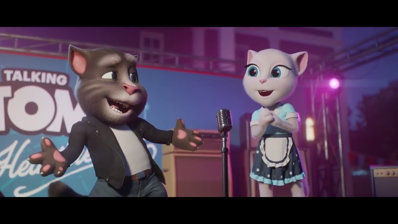 Tom and Angela Stand By Me NEW Music video from Talking Tom and Friends ...