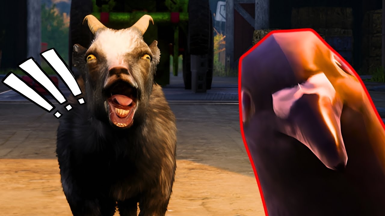MASSIVE BIRD JUMPSCARE!? | Goat Simulator 3 - YouTube