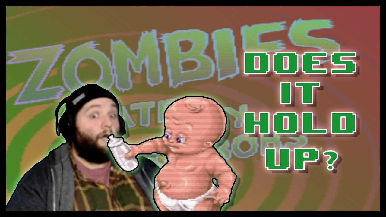 I Killed A Giant Baby! | Zombies Ate My Neighbors (1993) - YouTube