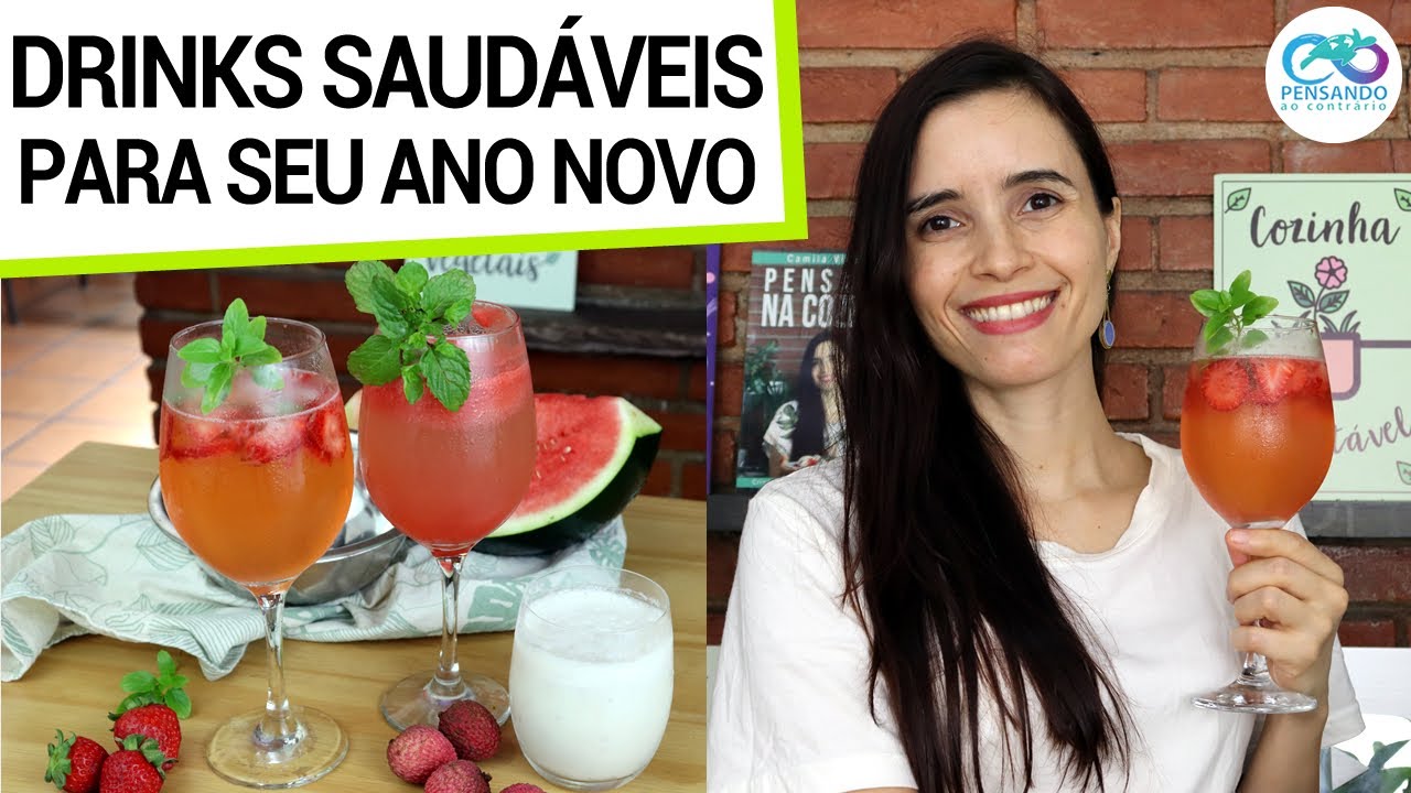 ESQUEÇA A CHAMPANHE! 3 DRINKS SAUDÁVEIS E SEM ÁLCOOL PARA SEU ANO NOVO ...