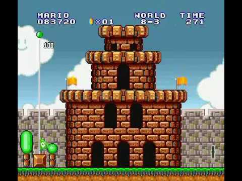 Super Mario All Stars SMB1 TAS ( debug mode ) - YouTube