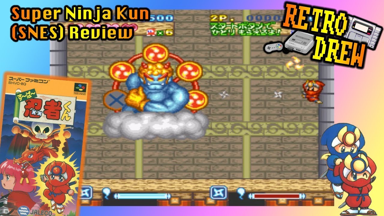 Super Ninja Kun (SNES) Retro Review - YouTube