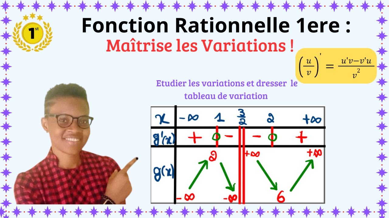 Maîtrise les 𝐕𝐚𝐫𝐢𝐚𝐭𝐢𝐨𝐧𝐬 𝐝'𝐮𝐧𝐞 𝐅𝐨𝐧𝐜𝐭𝐢𝐨𝐧 𝐑𝐚𝐭𝐢𝐨𝐧𝐧𝐞𝐥𝐥𝐞 en 10 min ! - YouTube