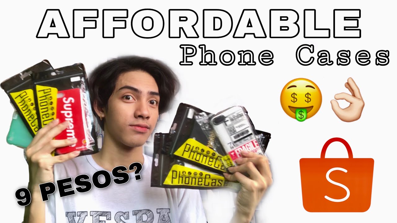 AFFORDABLE PHONE CASES | 9 PESOS? | SHOPEE - YouTube
