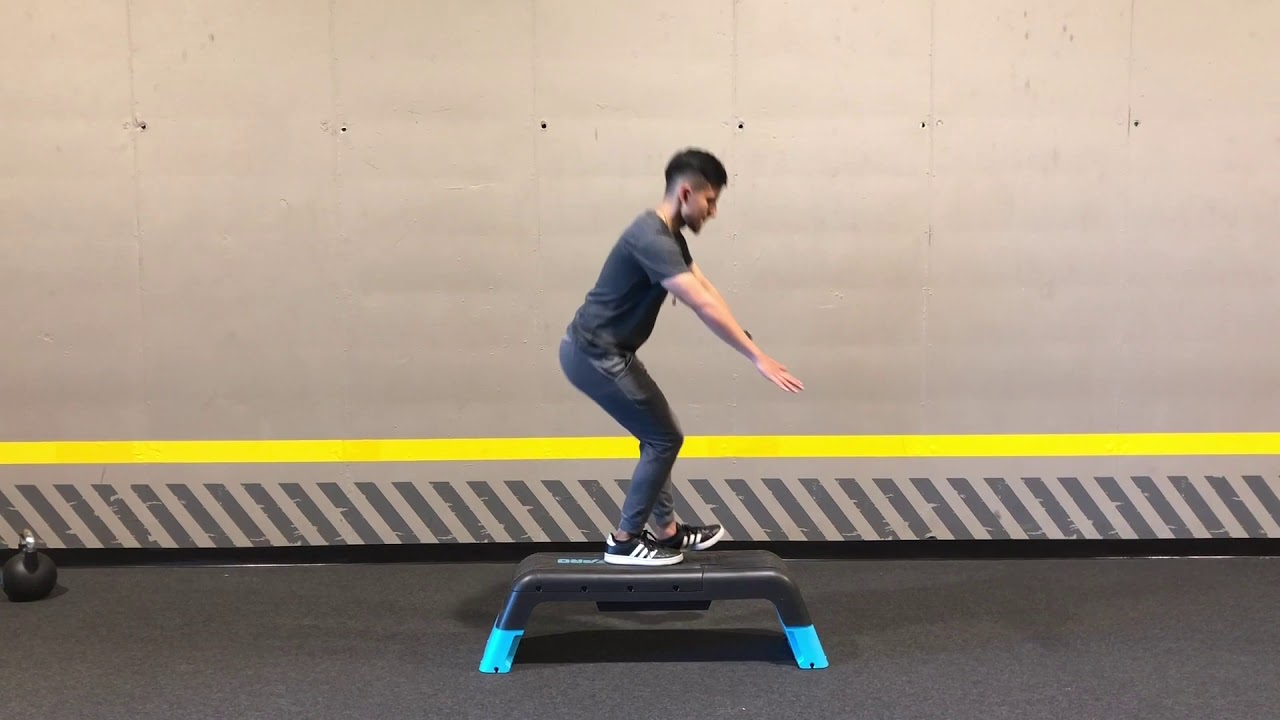 SENTADILLA UNIPODAL SOBRE STEP - NicoCastFit - YouTube