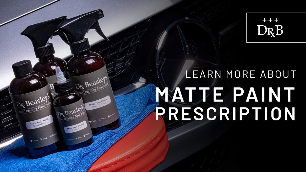 Dr. Beasley's Matte Paint Prescription | Product Overview - YouTube
