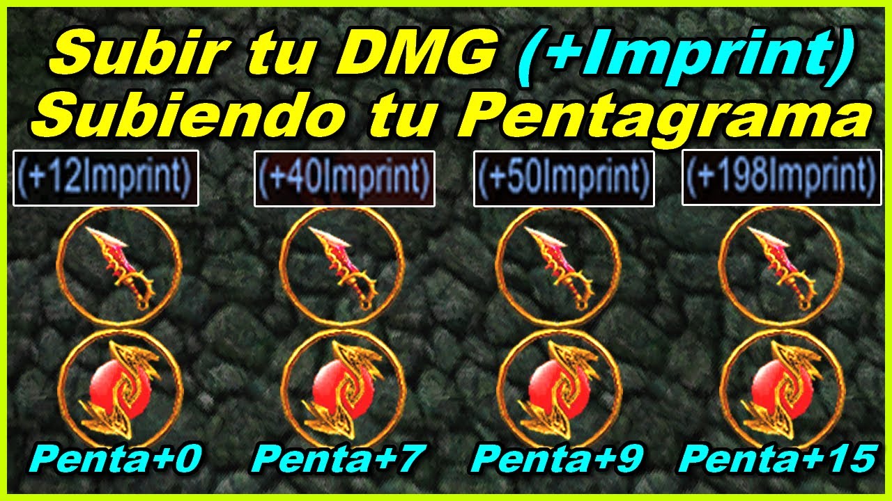 (PVP-PVM) Subir tu DMG Imprint Con Tu Pentagrama ¿Como Funciona? | Mu ...