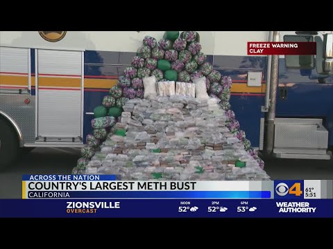 DEA announces country's largest drug bust