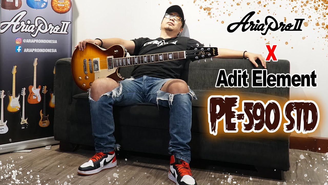 ARIA PRO X ADIT ELEMENT | PE-590STD! #ariaproii #ariaisback #ariaguitar ...