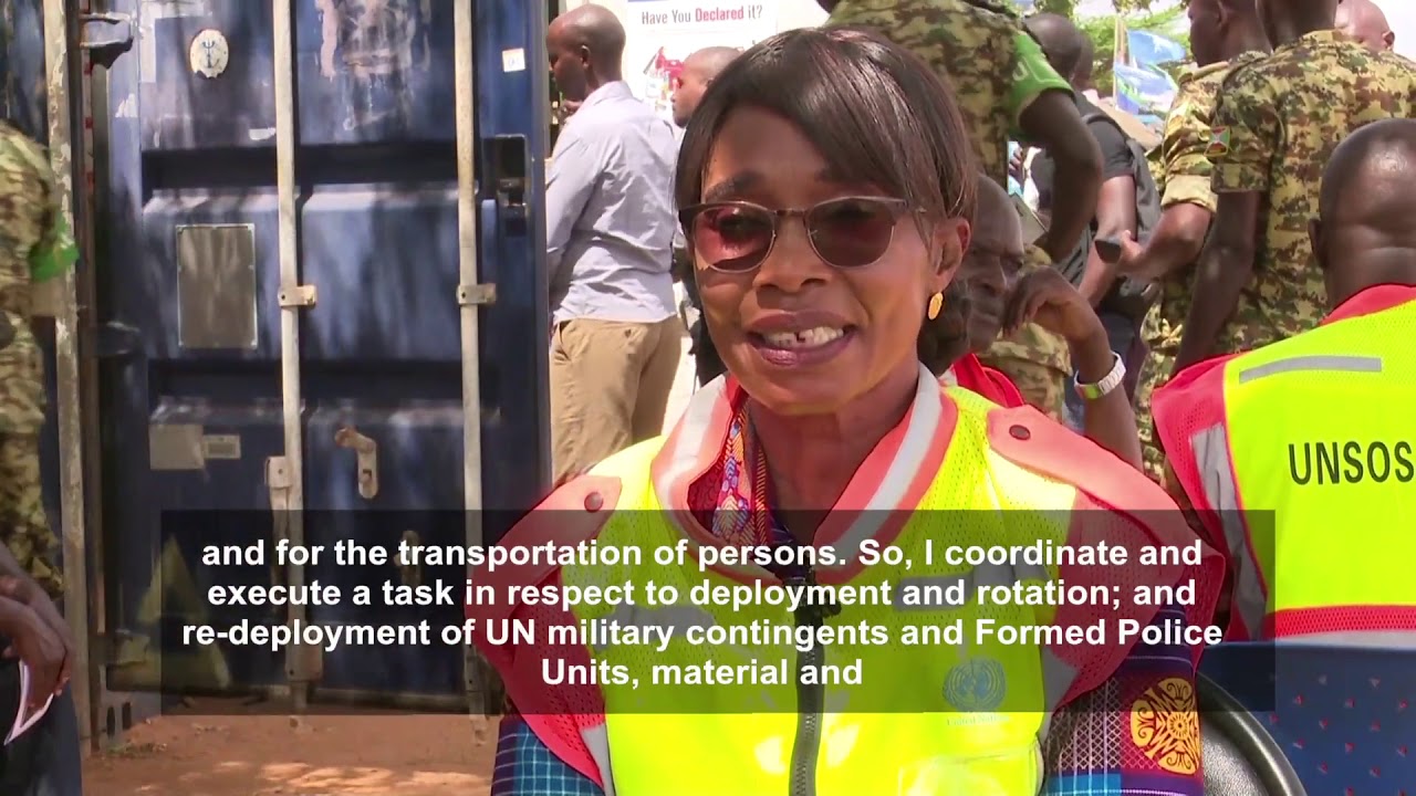 Staff Profile: Imelda Smith, UNSOS Movement Control Assistant - YouTube